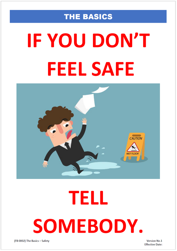 THE BASICS - SAFETY - Food Safe Documents