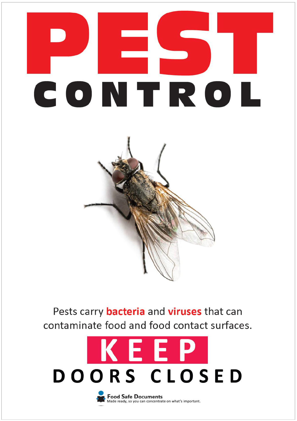 Pest Control - Flies - Food Safe Documents