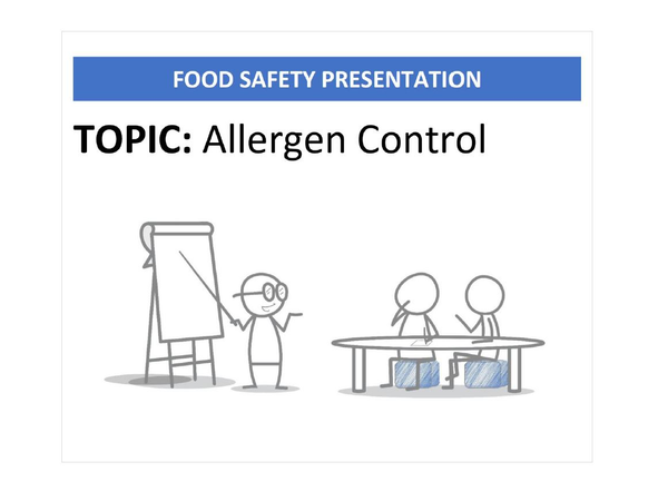 Allergen Control - Food Safe Documents